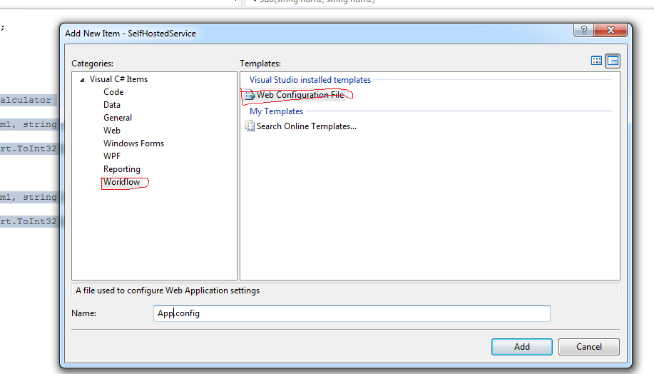 how to create a self hosted window service (Rest): Self hosted windows ...