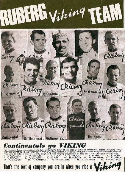 ON THE DROPS: Continental Racing Raleigh: Raleigh Ruberg & Raleigh ...