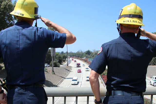 Wounded Times: Los Angeles County Fire Department Mourning Capt. Wayne ...
