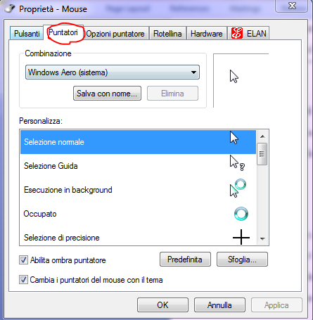 Come Trovare il Puntatore del Mouse • Scuolissima.com