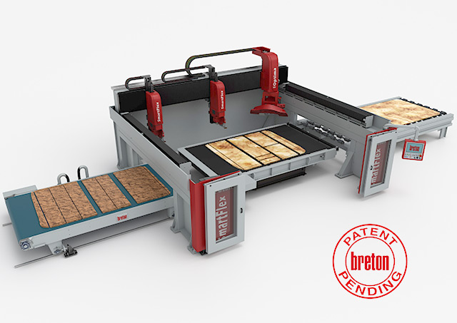 Breton SmartFlex - CNC cutting centre with three cutting spindles ...