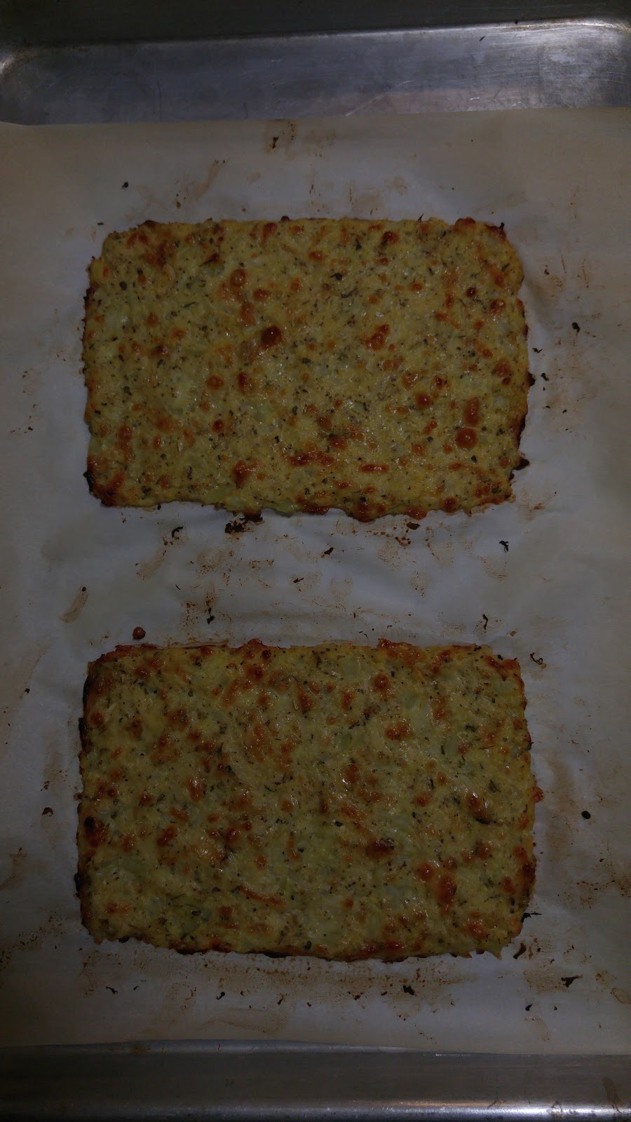 This Stitcher's Gotta Eat!!!! PURPLE Cauliflower Pizza Crust Recipe