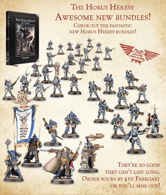 Wargame News and Terrain: Forge World: Fantastic The Horus Heresy Bundles‏