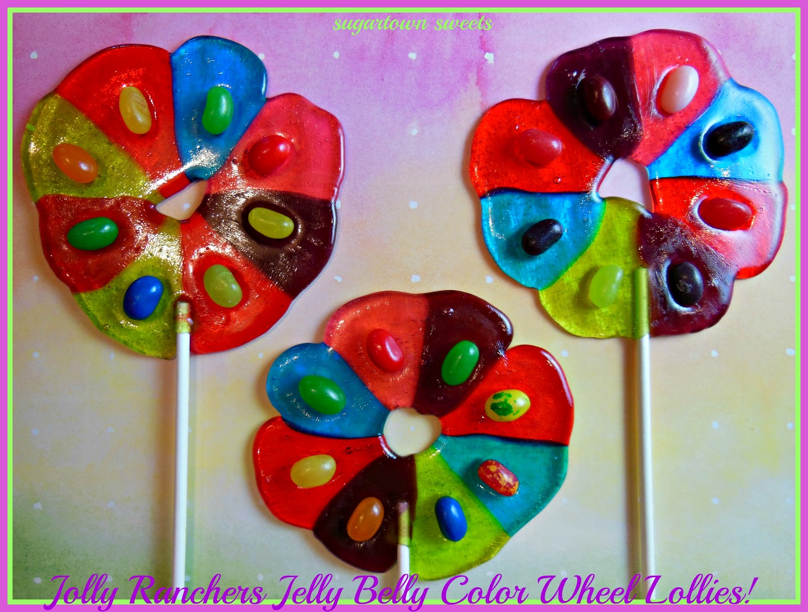 Sugartown Sweets: Jolly Ranchers Jelly Belly Flops Lollipops!