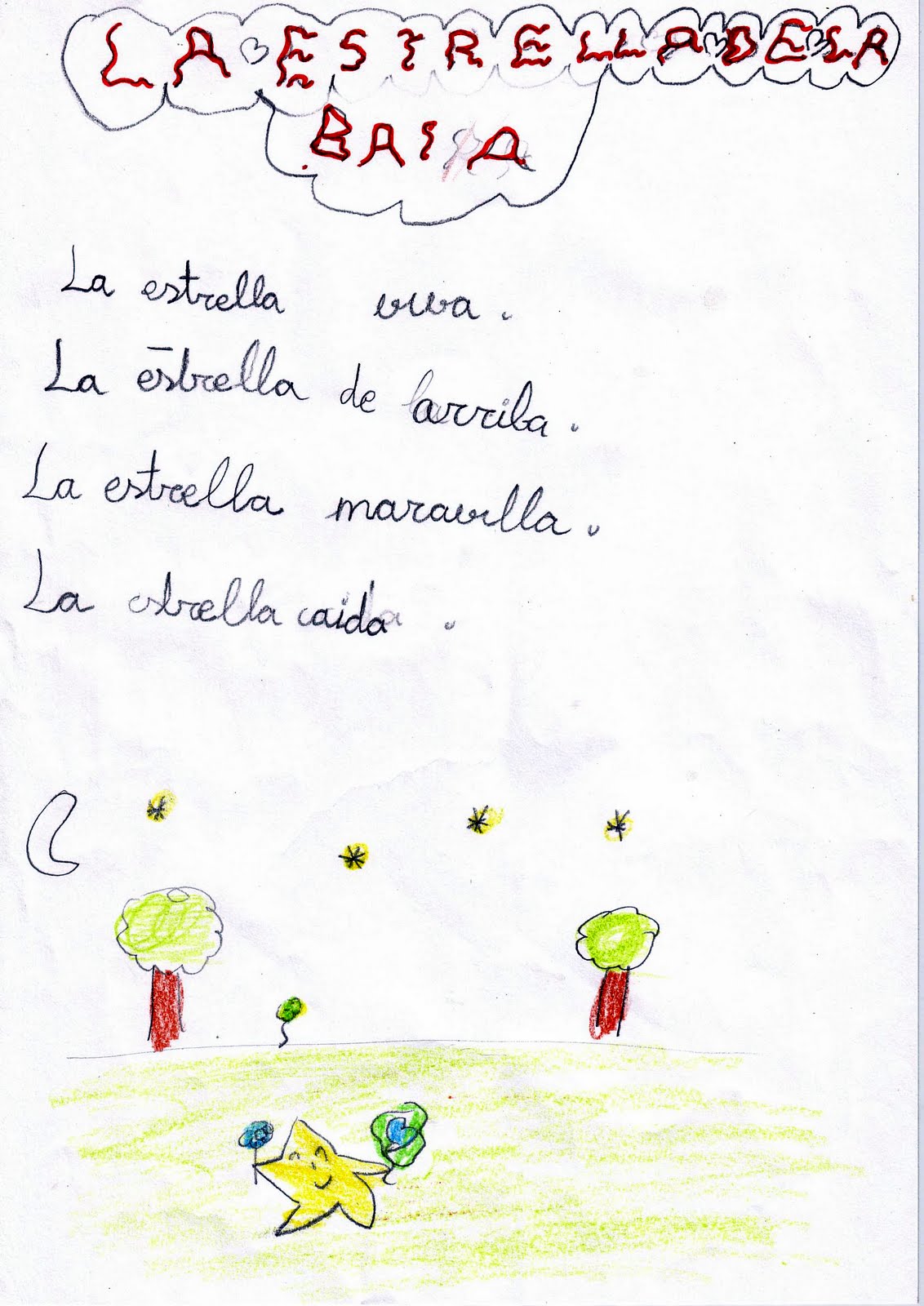 Maestro Jose Rafael aula 2º A: POEMAS DE ISABEL