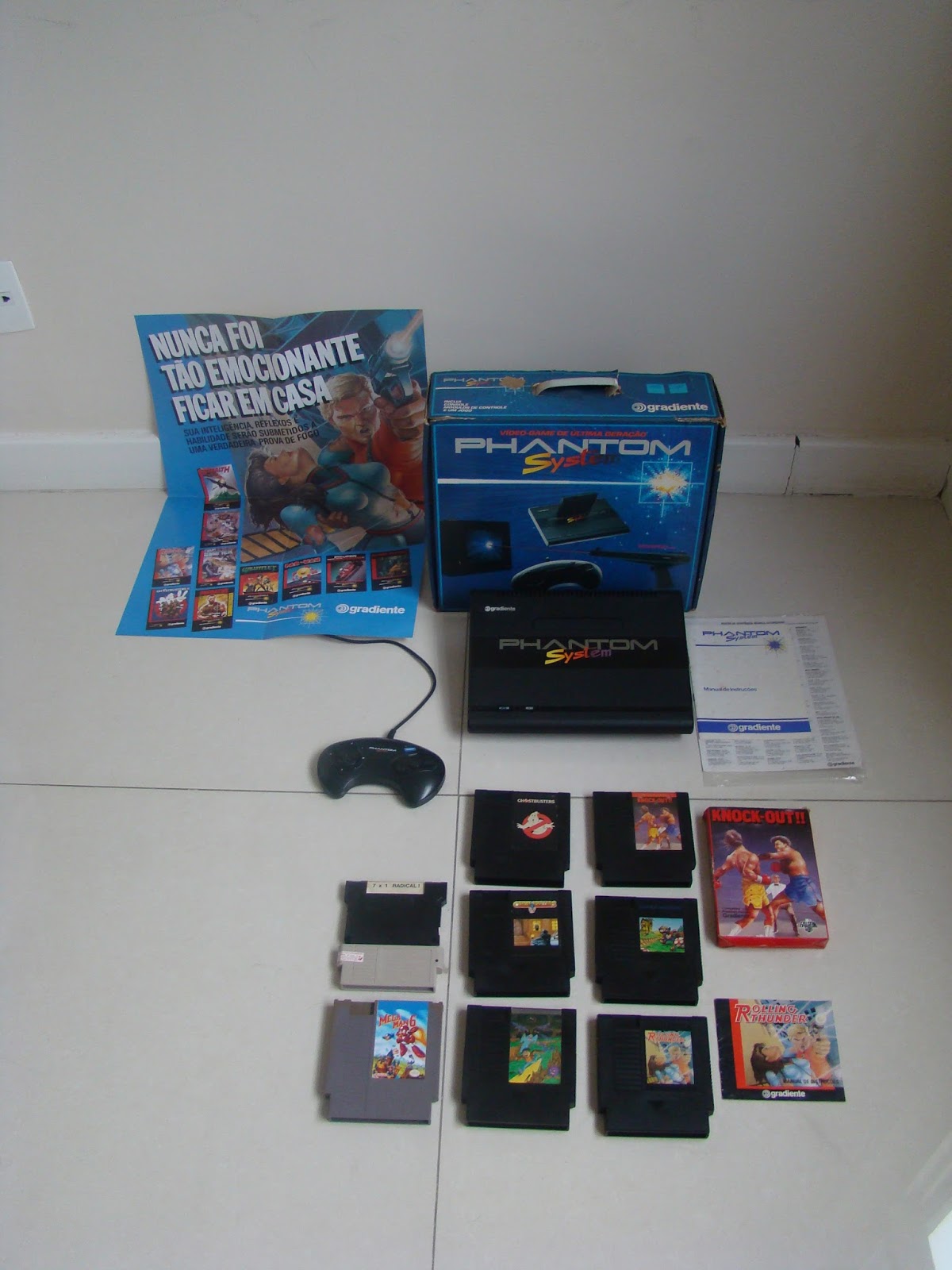 SuperDrive bit: Minha coleção Phantom System Gradiente