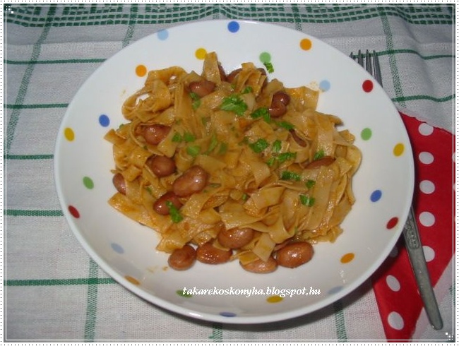 Takarékos konyha: Babos tészta "Gasztroangyal"