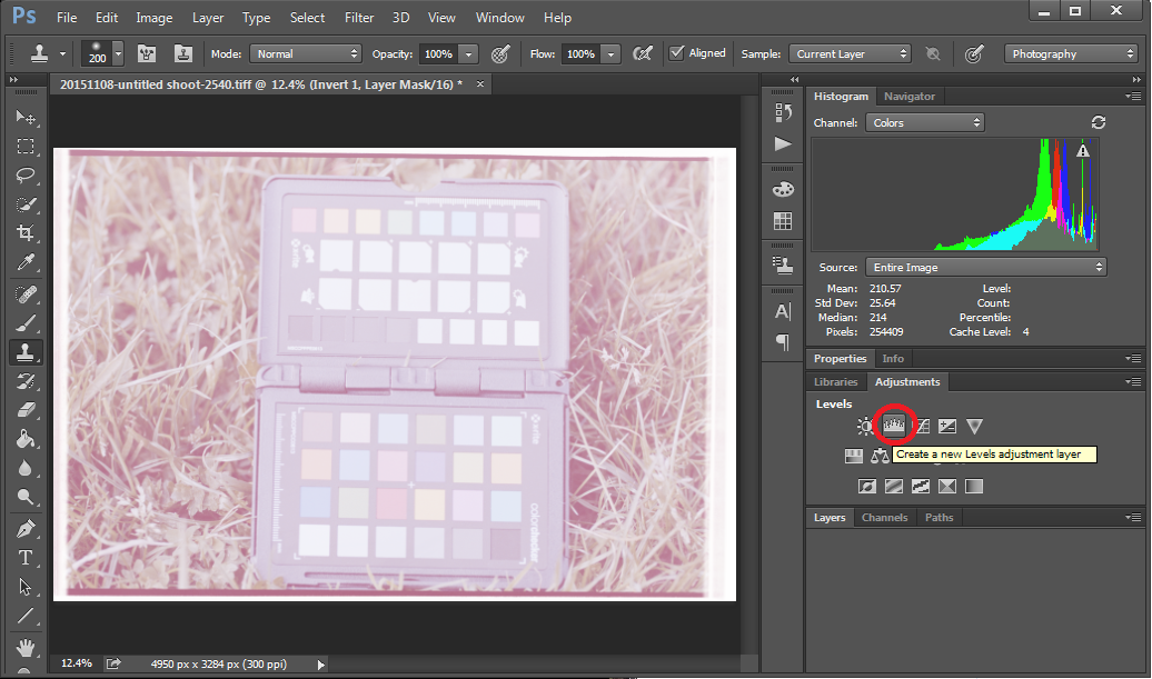 Matt's Photography Tips: Color Negative Film Processing Using Photoshop