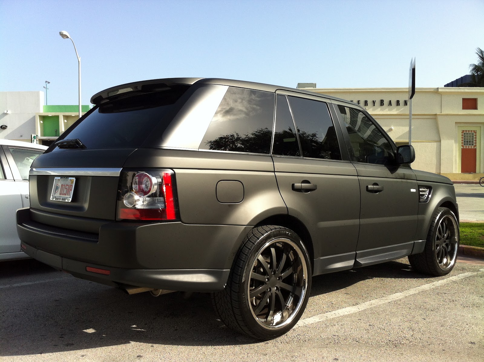 Black Range Rover With Black Rims | Wallpapers Gallery