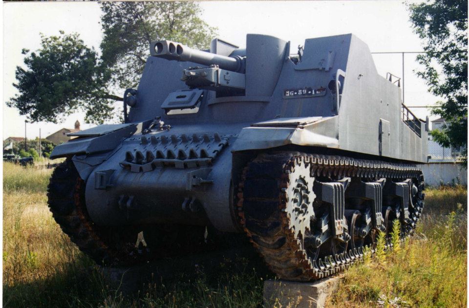 Viaturas Militares Portuguesas: Obus Auto Lagartas 25 ton. 8,8 cm ...