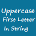 C# Uppercase First Character or Letter ~ C# | ASP.net | jQuery ...