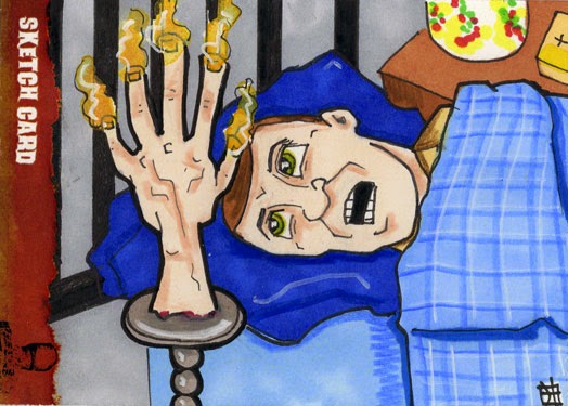 Random Drawings: The Wicker Man - Hand of Glory