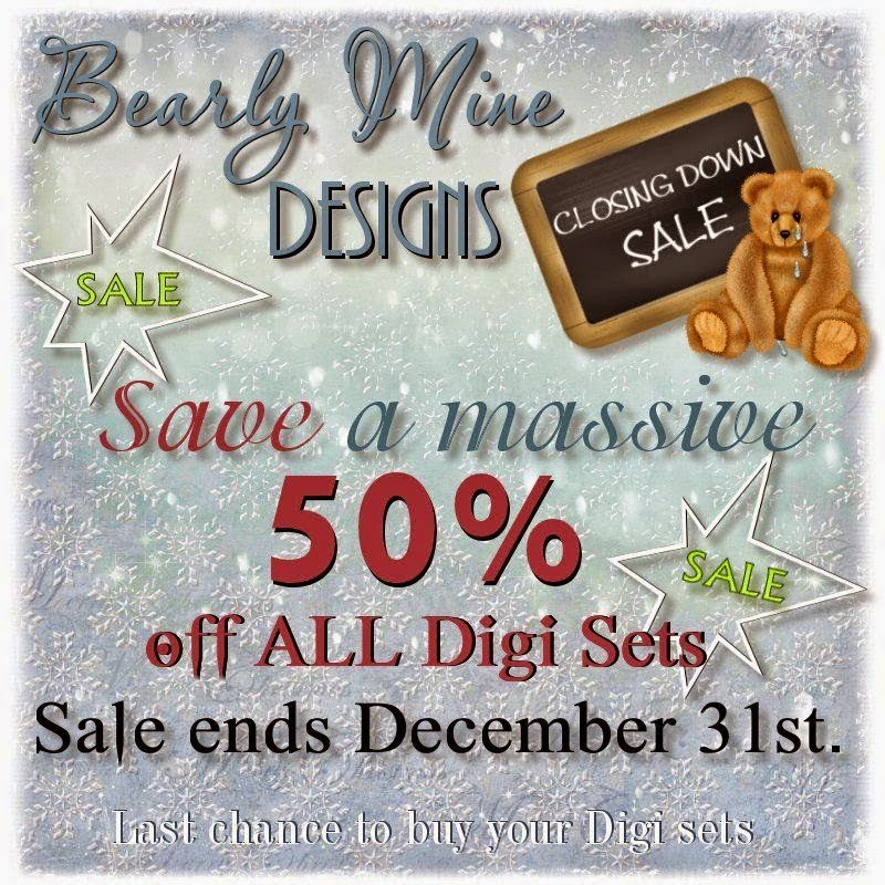 Heavensent For You: December Challenge for Bearly Mine Designs