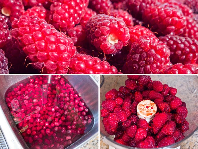 Cooking Weekends: Chunky Fresh Loganberry Coulis