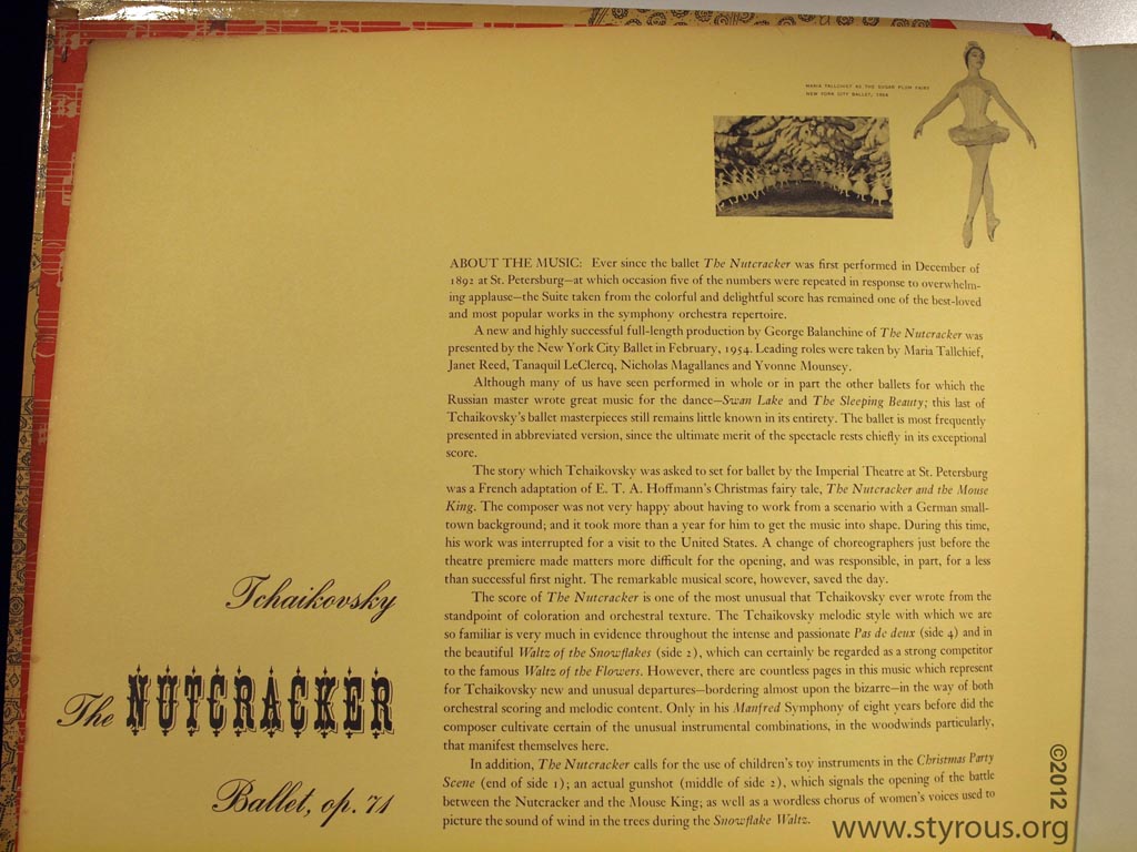 The Styrous® Viewfinder: 20,000 Vinyl LPs 15: The Nutcracker & Joyous ...