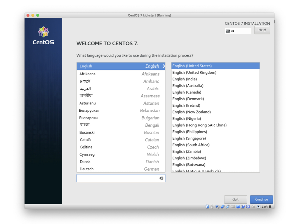 PXEにより、VirtualBoxでCentOS 7のインストーラーを起動した（図で解説あり）