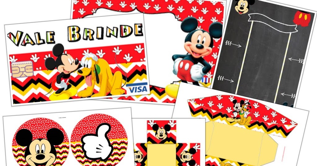 Kit Completo do Mickey