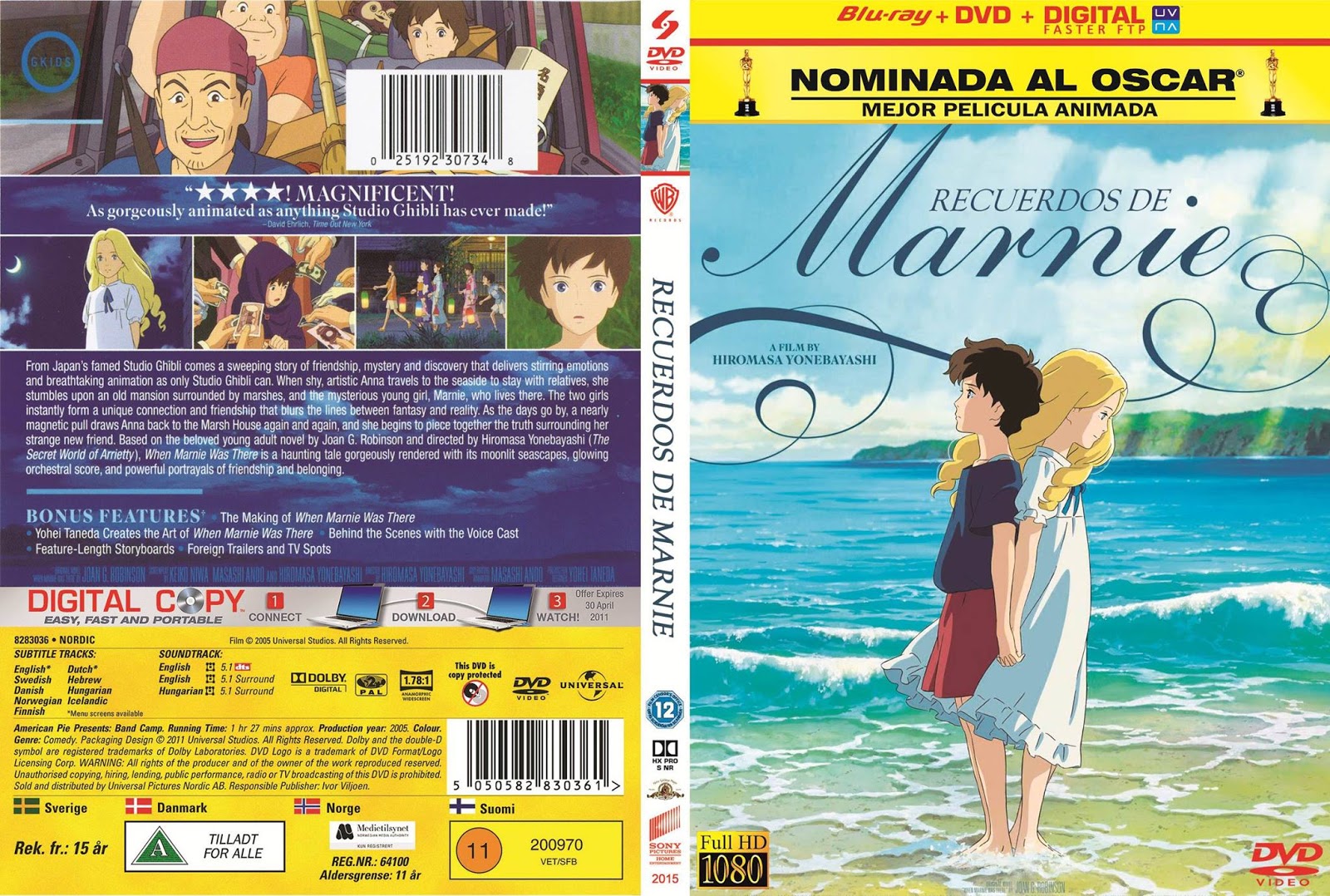 Cover: recuerdos de marnie