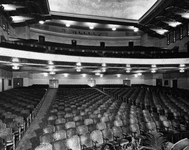 Los Angeles Theatres: Wiltern Theatre: auditorium