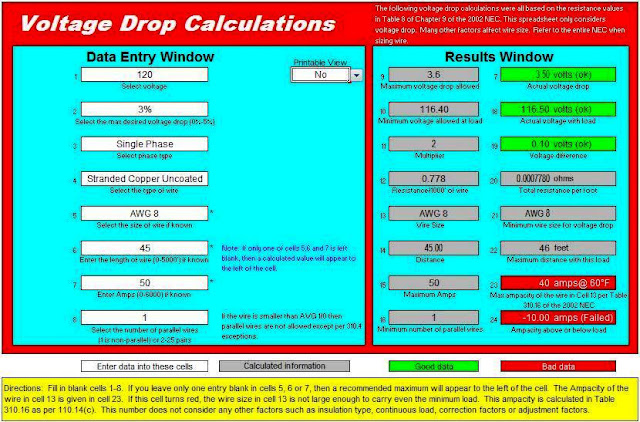 Voltage Drop Calculations- Part Six ~ Electrical Knowhow