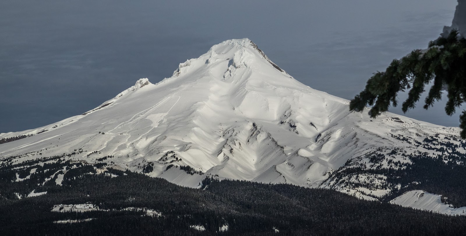 Footprints: Ghost Ridge, Palmateer Point, Devil’s Half Acre loop, Jan 28th