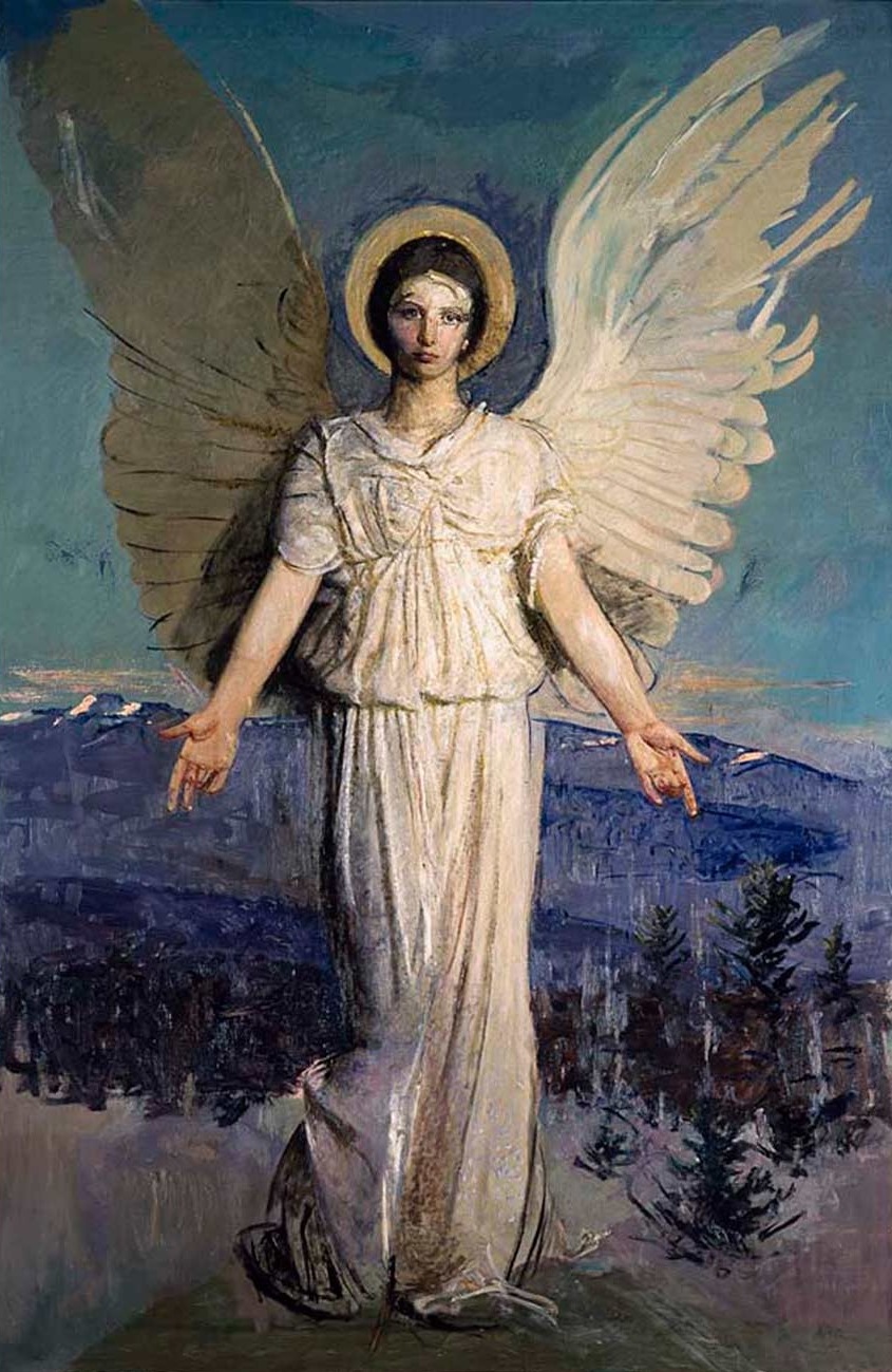 Abbott HANDERSON THAYER (1849-1921) ~ Angels | Catherine La Rose ~ The ...