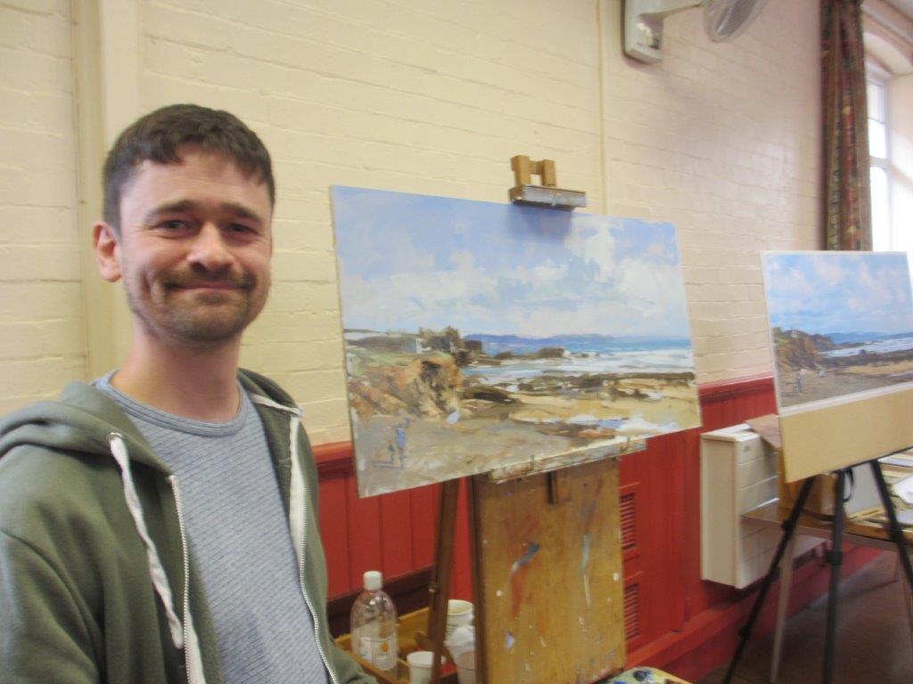 Art in Writtle: Graham Webber Oil Demonstration at Writtle Art Group