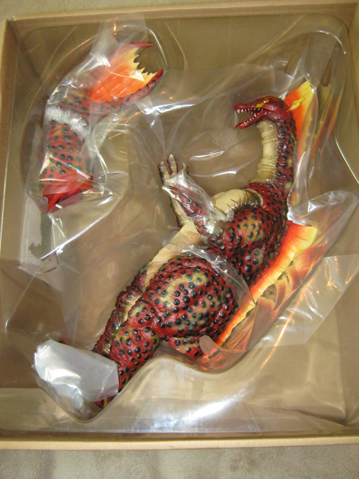 The Kaiju Planet: Kaiju Toy Review - X-Plus Toho 30cm Series Titanosaurus