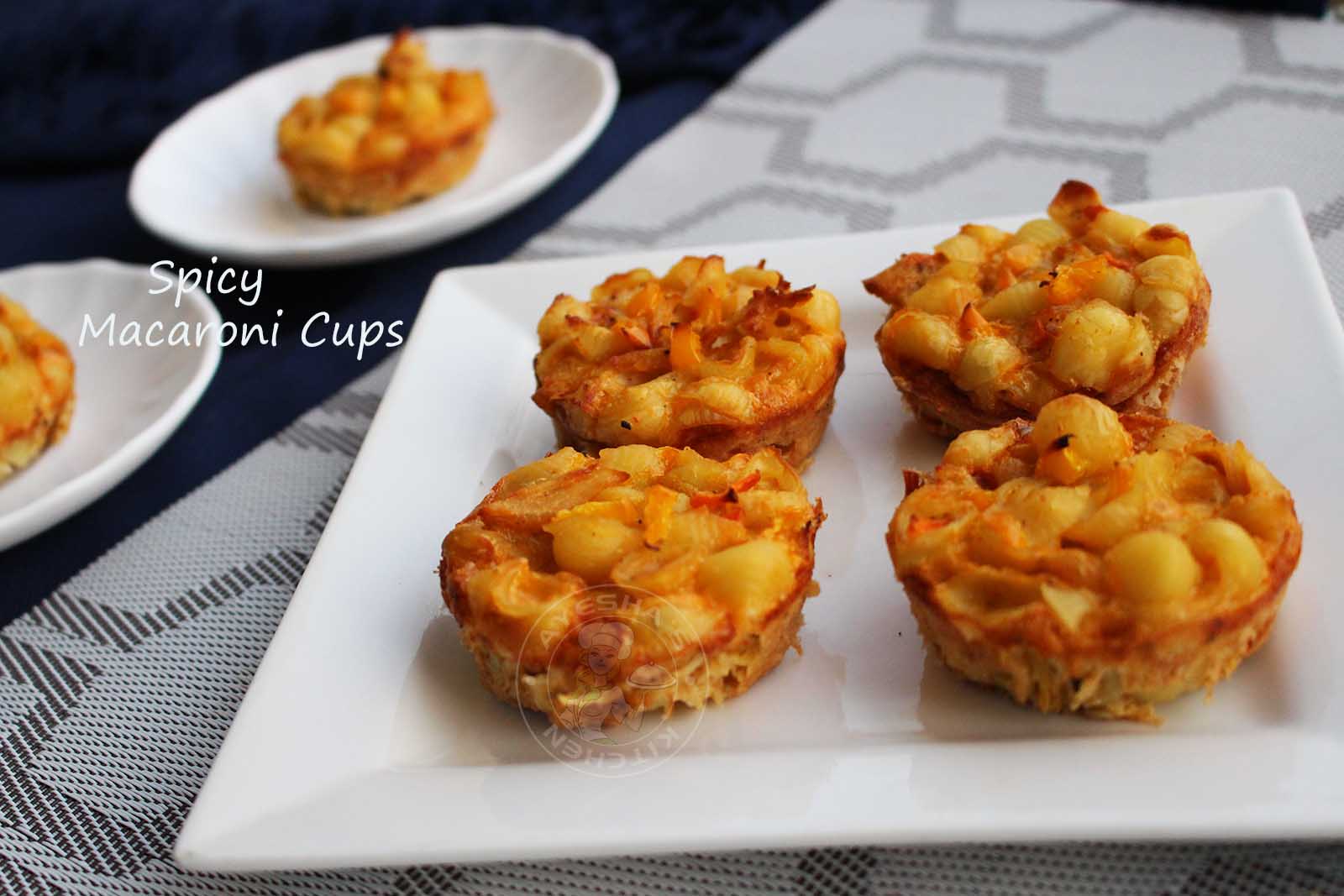 SPICY CHICKEN MACARONI CUPS