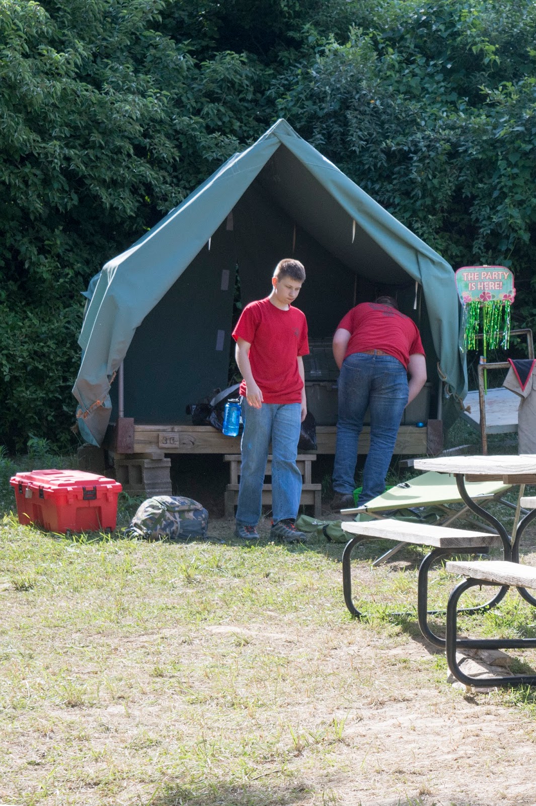 Camp Geiger, 2017 - We Have Arrived!