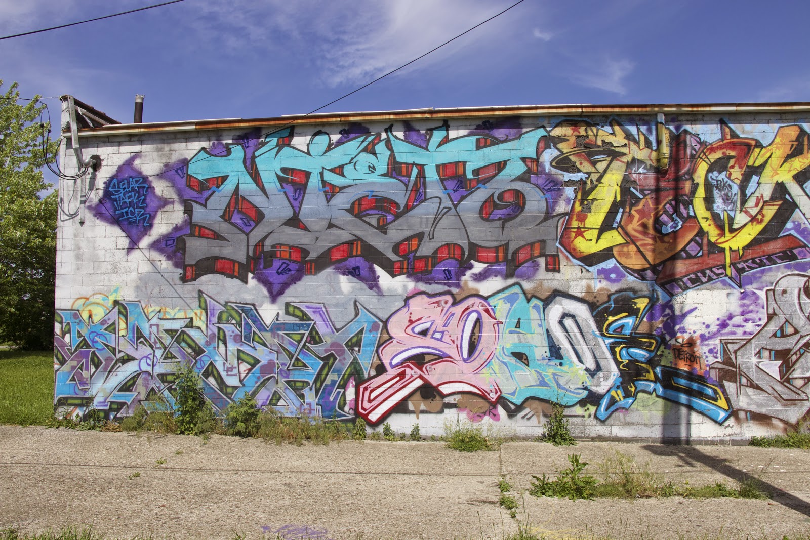 Detroit Graffiti Art: June 2014