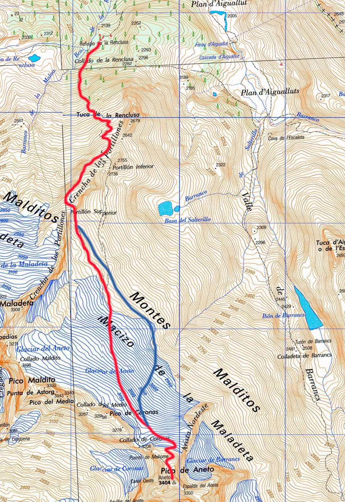 Subiendo a...: Aneto 22/09/2013