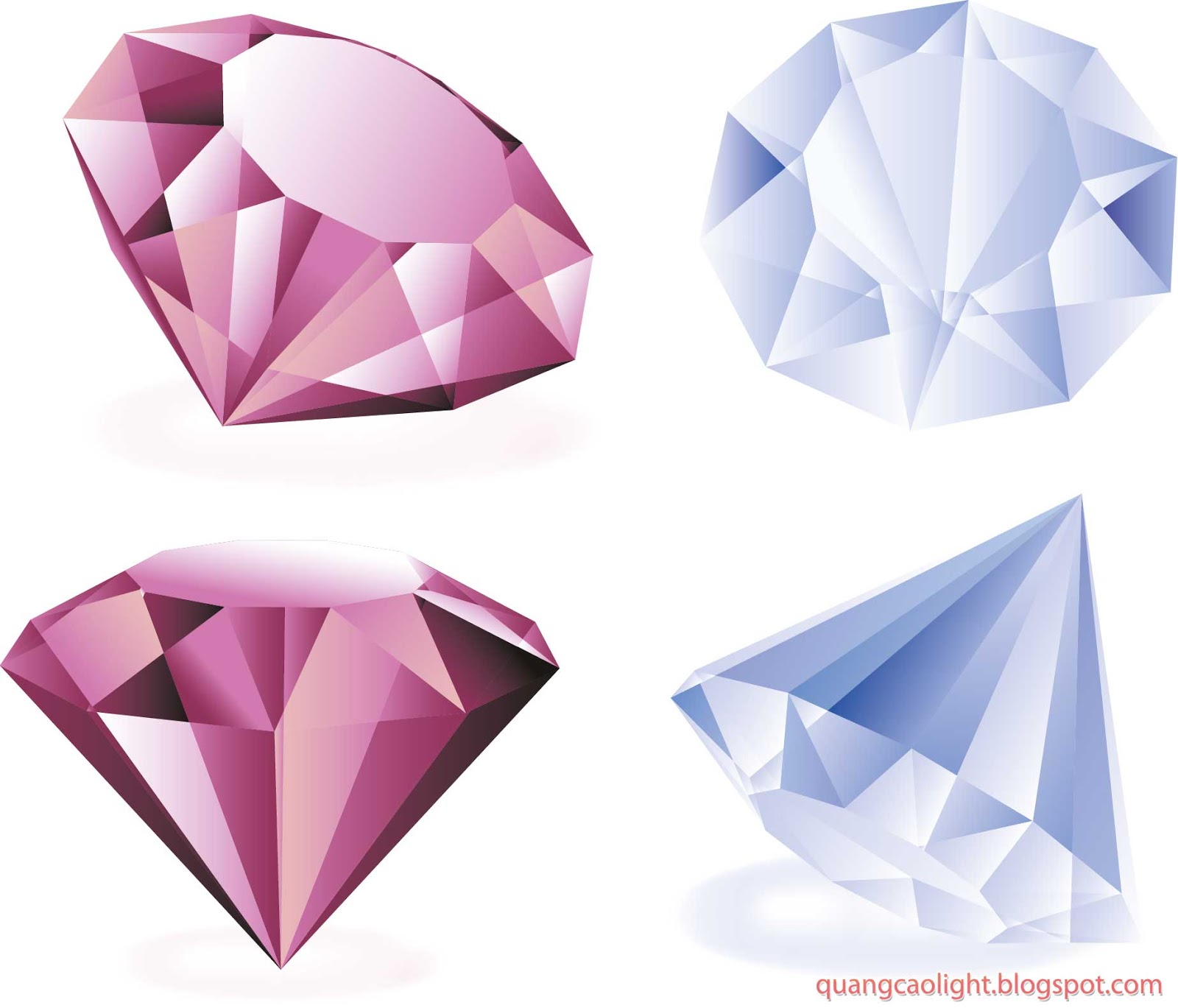 Vector chủ đề Kim Cương - công ty in ấn