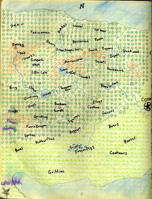 DND Maps: Fey Region