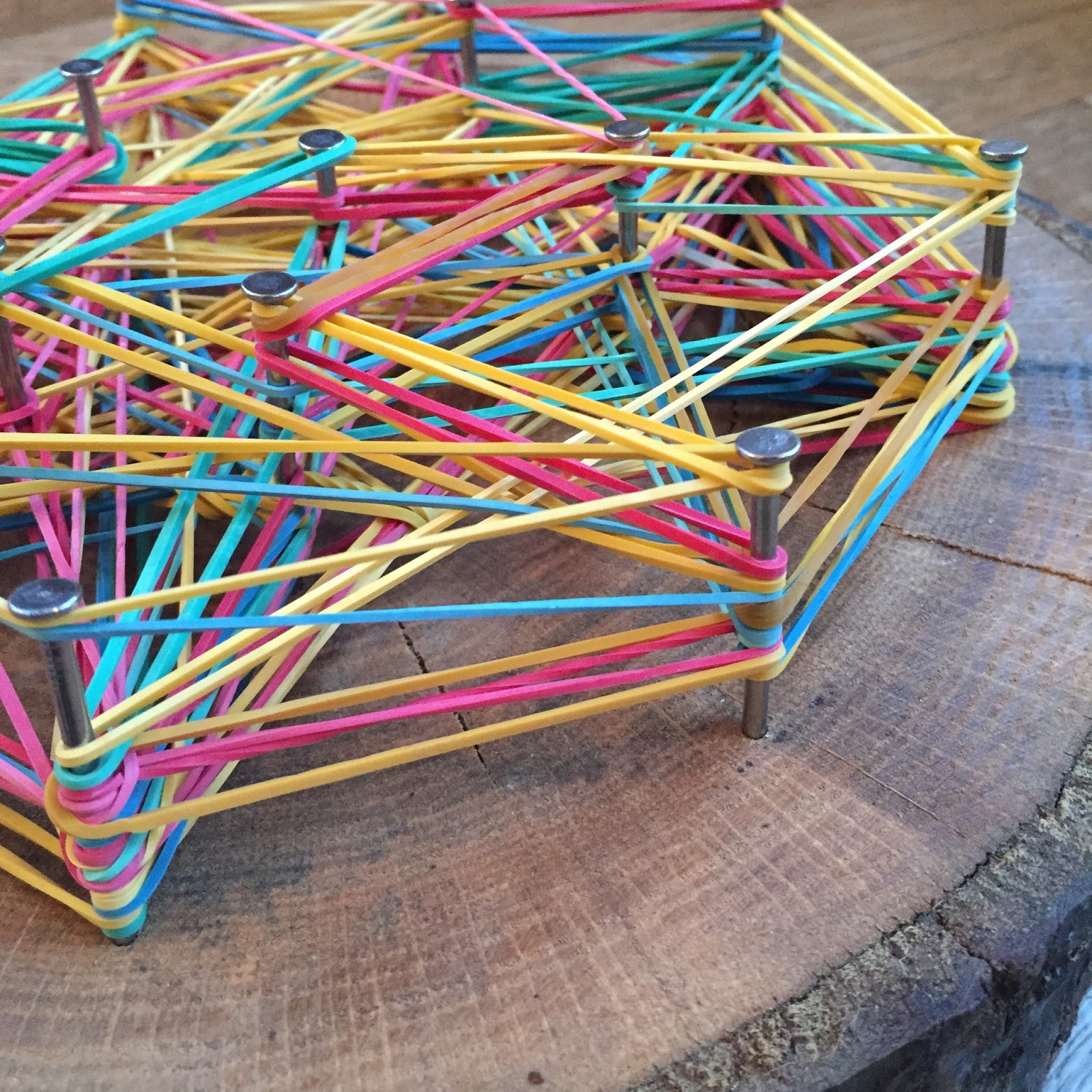 Polka-Dotty Place: DIY Geoboards