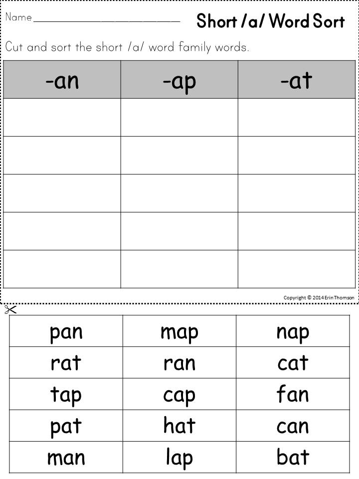 Mrs. Thomson's Primary Printables: Literacy