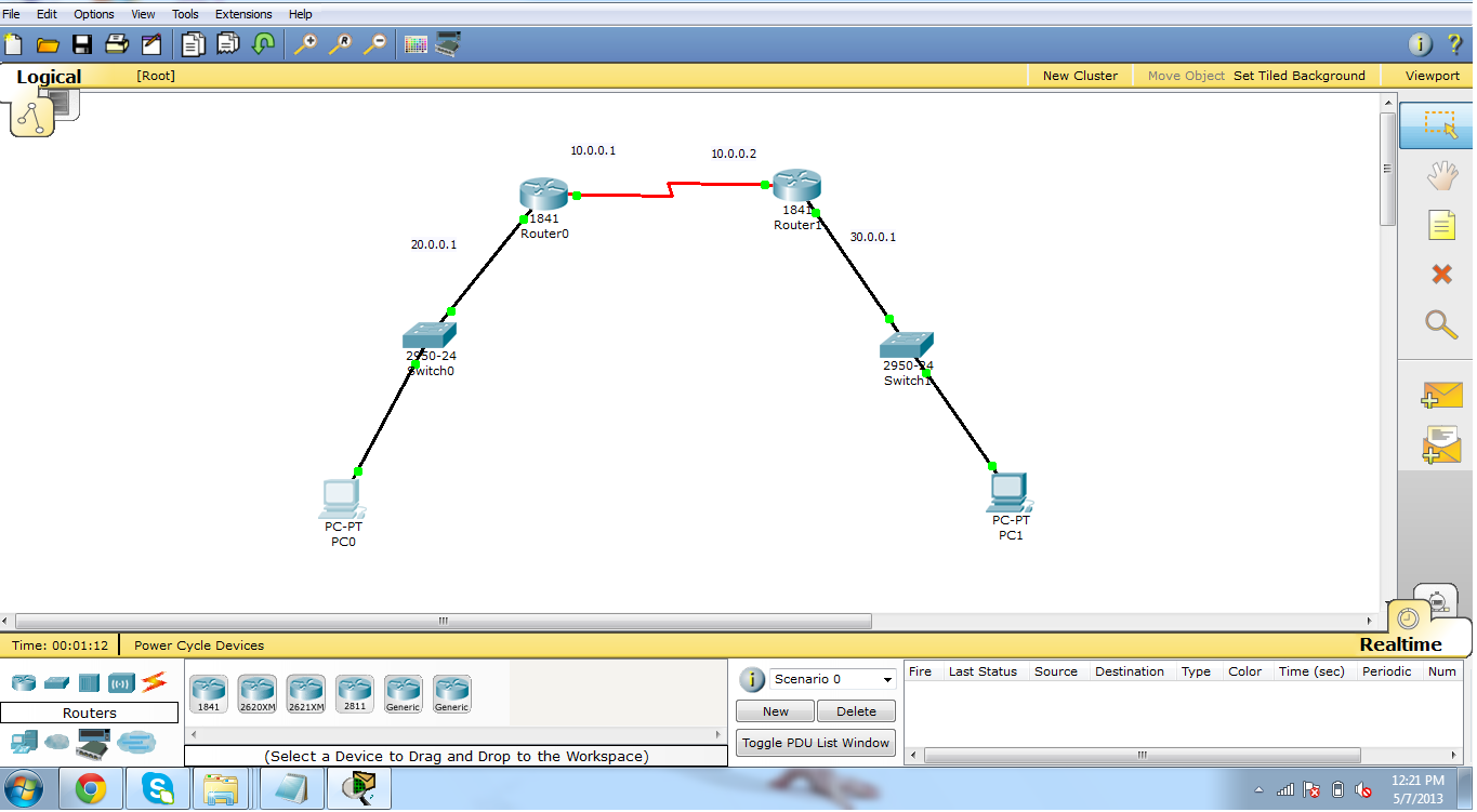 How To Perform Static Routing In Packet Tracer Mesh Software