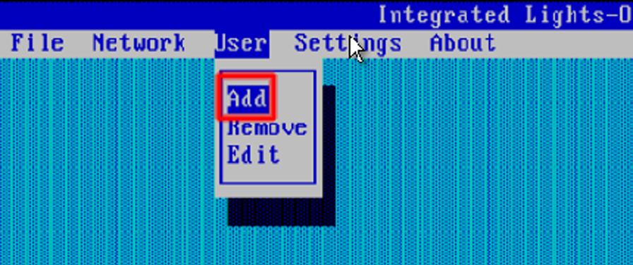 Pantallazos.es: Configuración ILO (Integrated Lights-Out) de HP