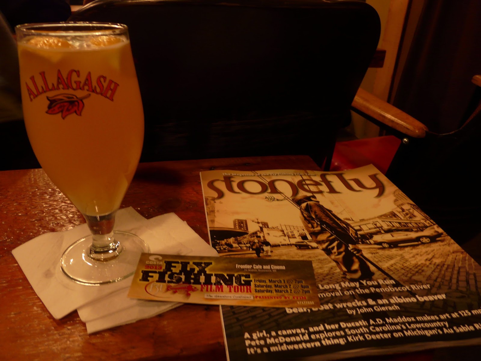 The Freelance Adventurer : Beer, Fly Fishing Film Tour, and more Beer