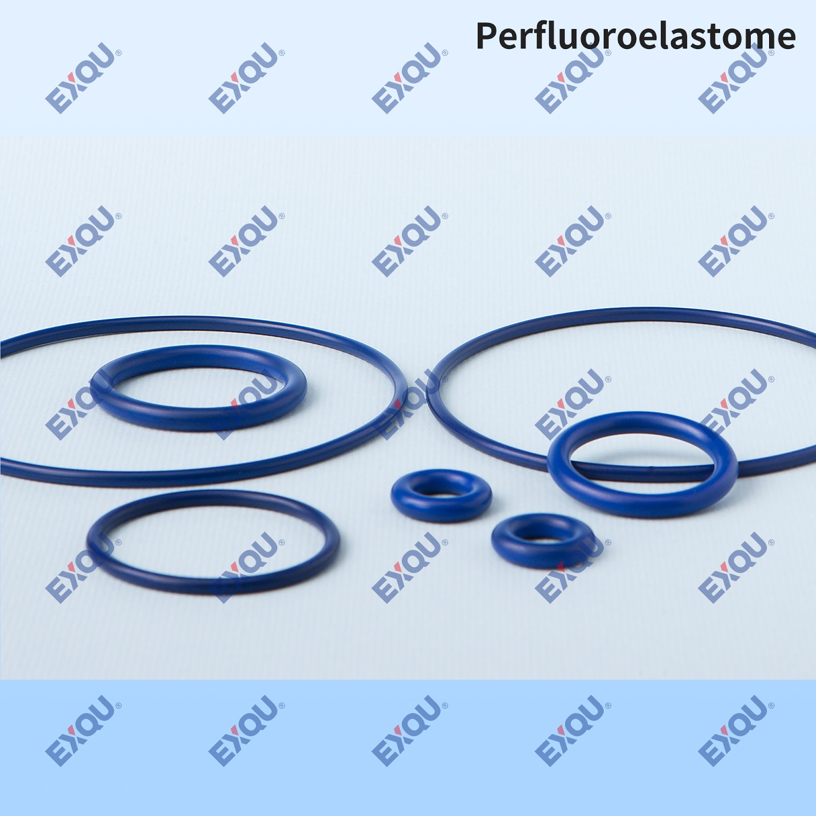 EXQUⓇ P70B10 FFKM Perfluoroelastomer [Blue Color] - O-RING