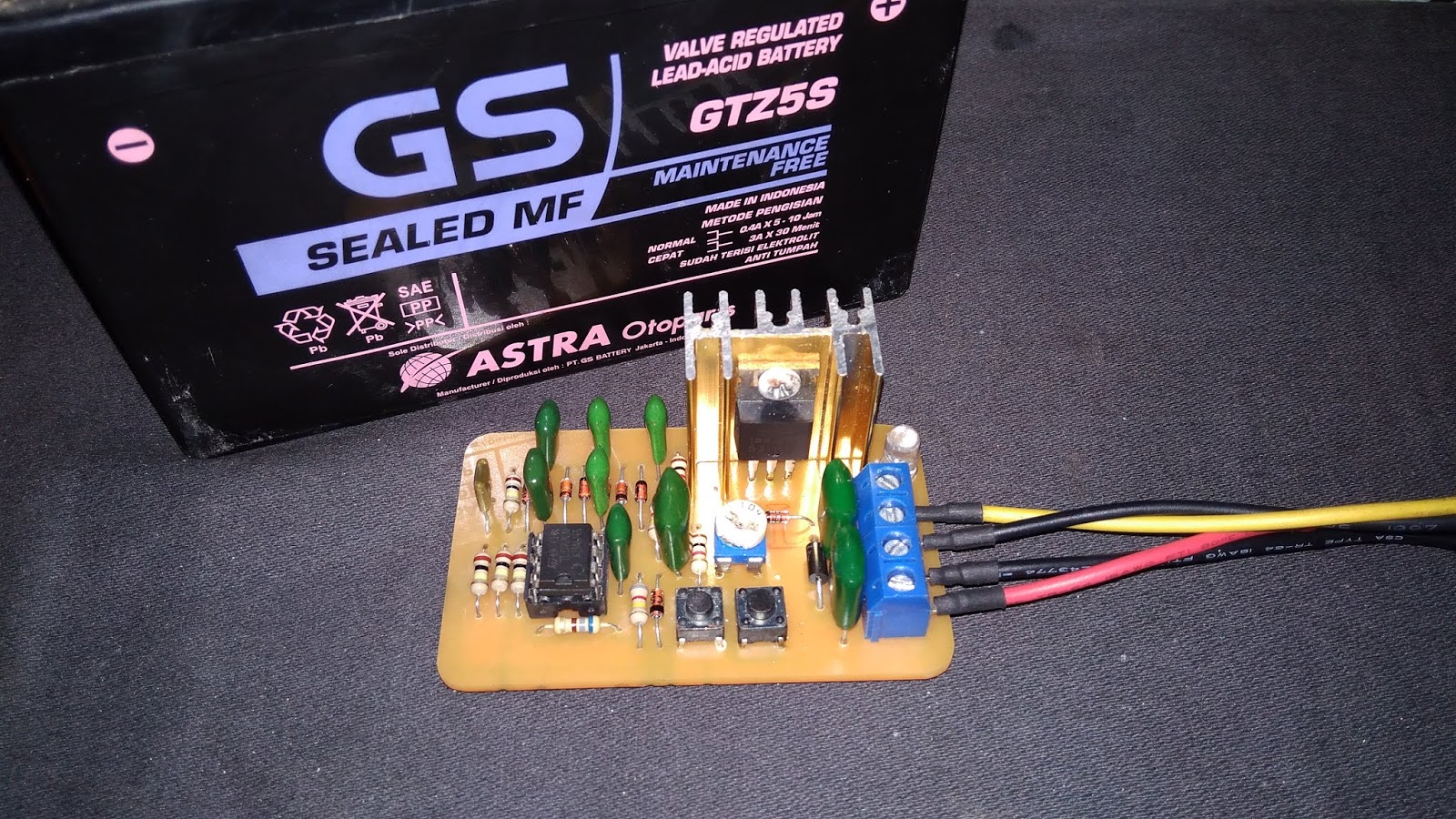 Membuat LVD Low Voltage Disconnect | Melindungi Baterai dari Kondisi ...