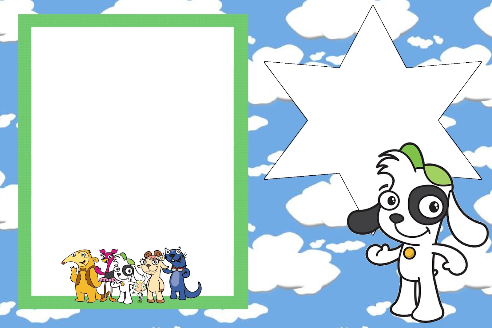 Doki Party: Free Printable Invitations. - Oh My Fiesta! in english