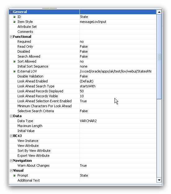Oracle Apps SCM: How to create a poplist item in OAF