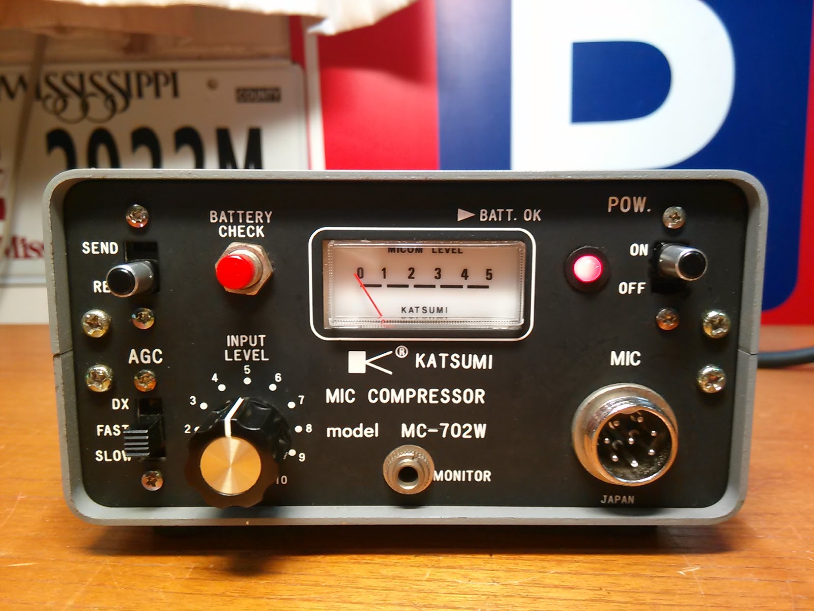Heru-Radiomart: KATSUMI MC-702W MIC COMPRESSOR (**SOLD, Jakarta**)