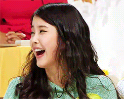 IU - Laughing Cutie GIFs | Beautiful Korean Artists