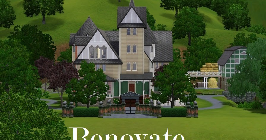 Sims 3 Houses by JefV: Goth Manor