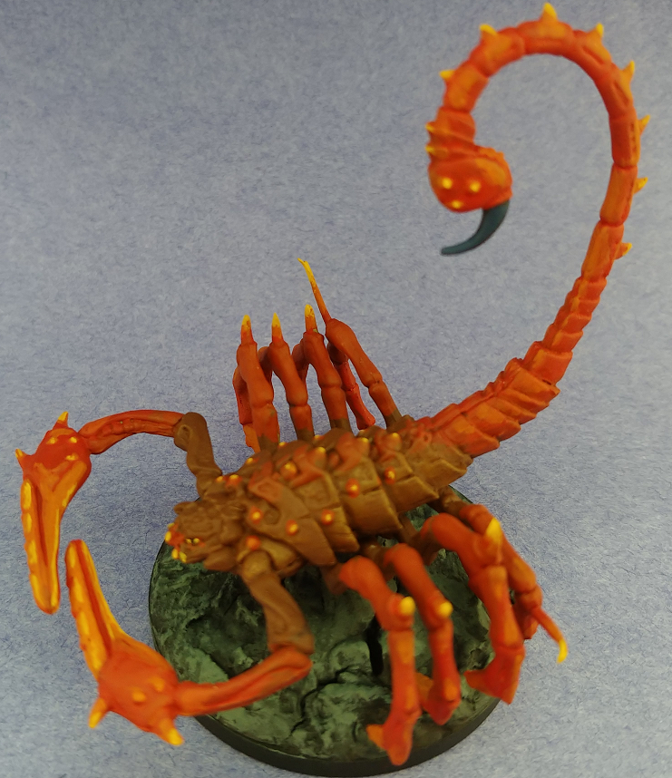 Miniature Painting: Reaper Miniatures Giant Scorpion - 77337