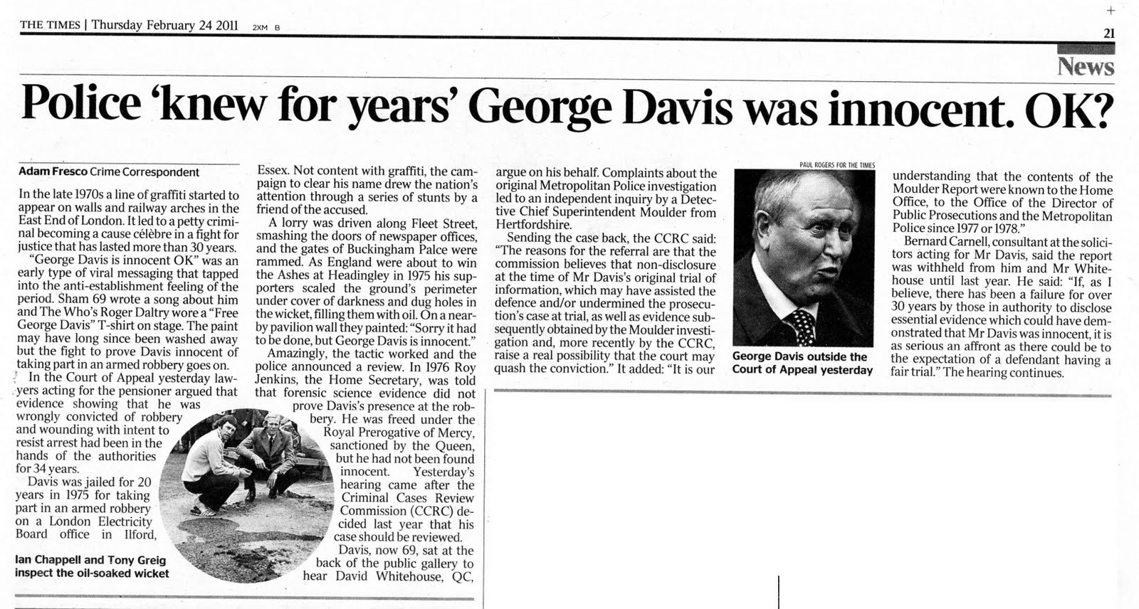 Stockwell Toilet Watch: TIMES JOURNO MICHAEL ZANDER Q.C. ON GUILT TRIP ...