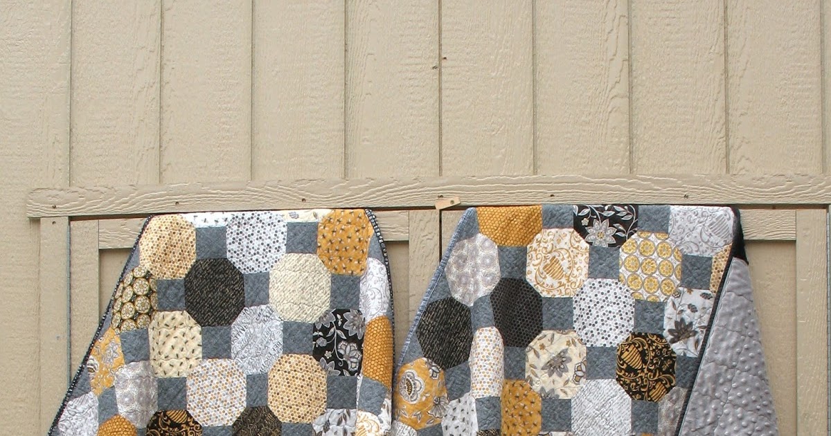 Ye Olde Sweatshop: Bee Creative Lap Quilts (#62 & 63)