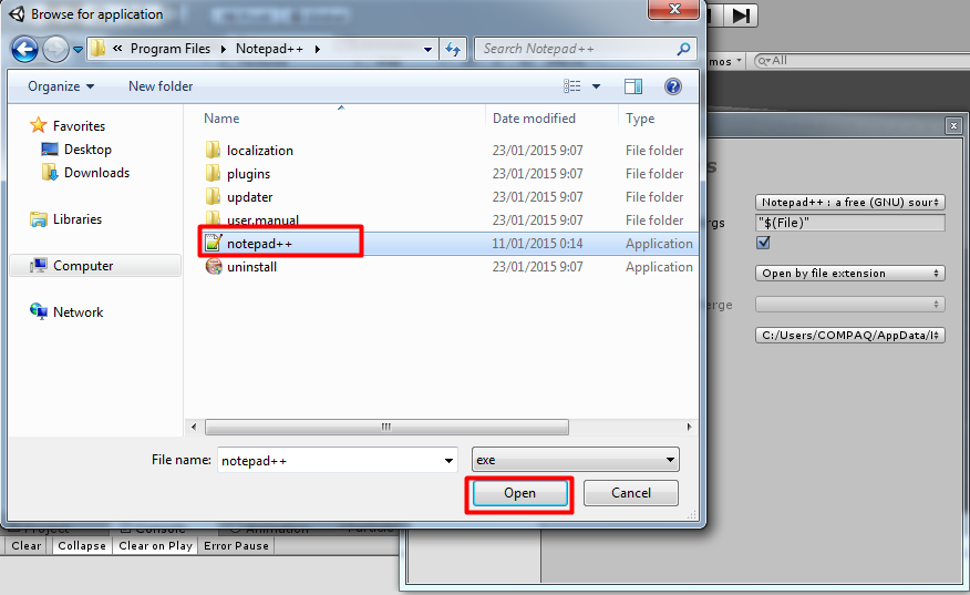 Unity C Tutorial Indonesia Basic 6 Tips Mengganti Editor C Menggunakan Notepad Unity